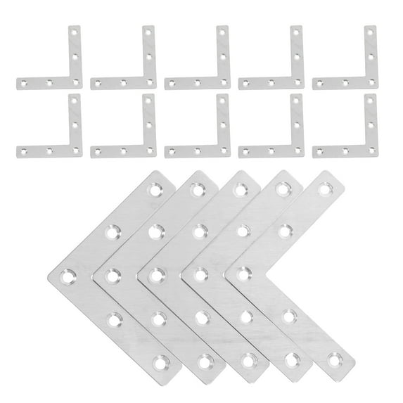 FUEENIRVA 15pcs L-Shaped Metal Bracket For Connecting Chairs Black ...