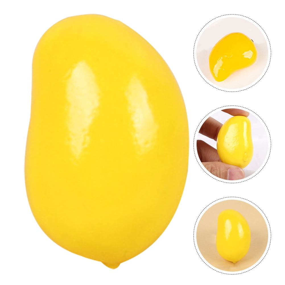 FUEENIRVA 16Pcs Mini Simulation Mangos Decor Yellow Foams For Table ...