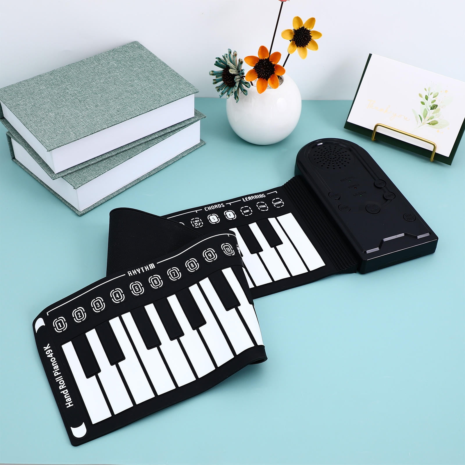 FUEENIRVA 1Pack Beginner Friendly Foldable Digital Piano with Timbre ...