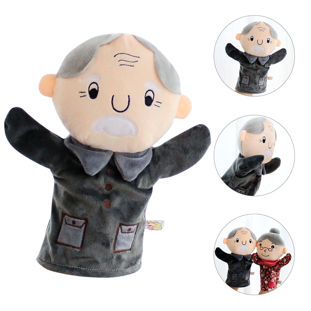 FUEENIRVA 1Pack Family Puppets for Toddlers Hand Puppet Role Play ...