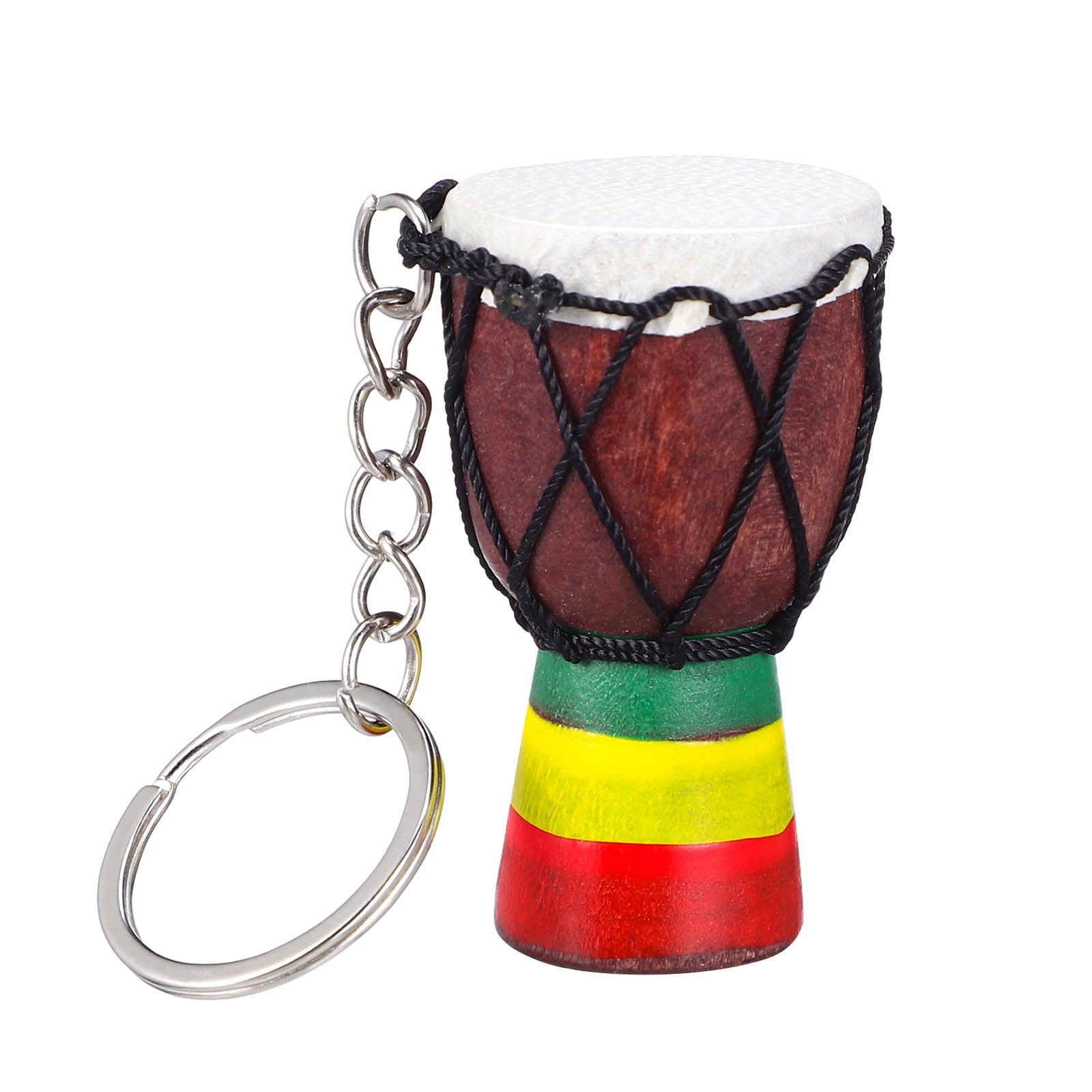 Djembe Percussion Keychain African Drum Key Holder Music Lover Key ...