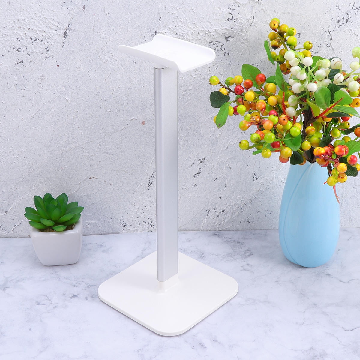 FUEENIRVA Earphone Stand Headphone Stand White Plastic 1Set - Walmart.com