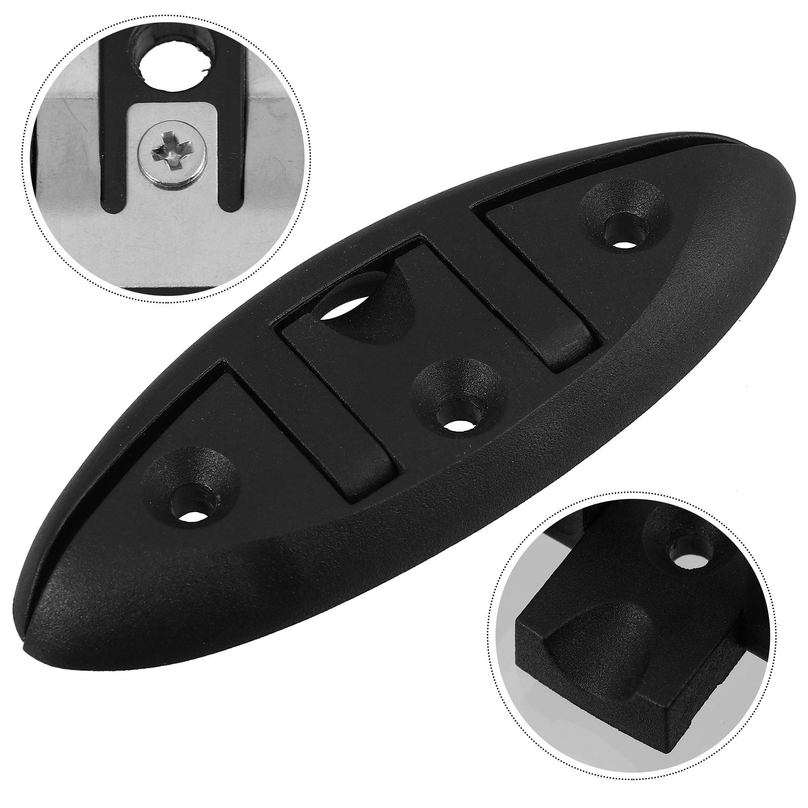 FUEENIRVA 1Pcs Plastic Boat Pull Up Cleats for Inflatable Yacht ...