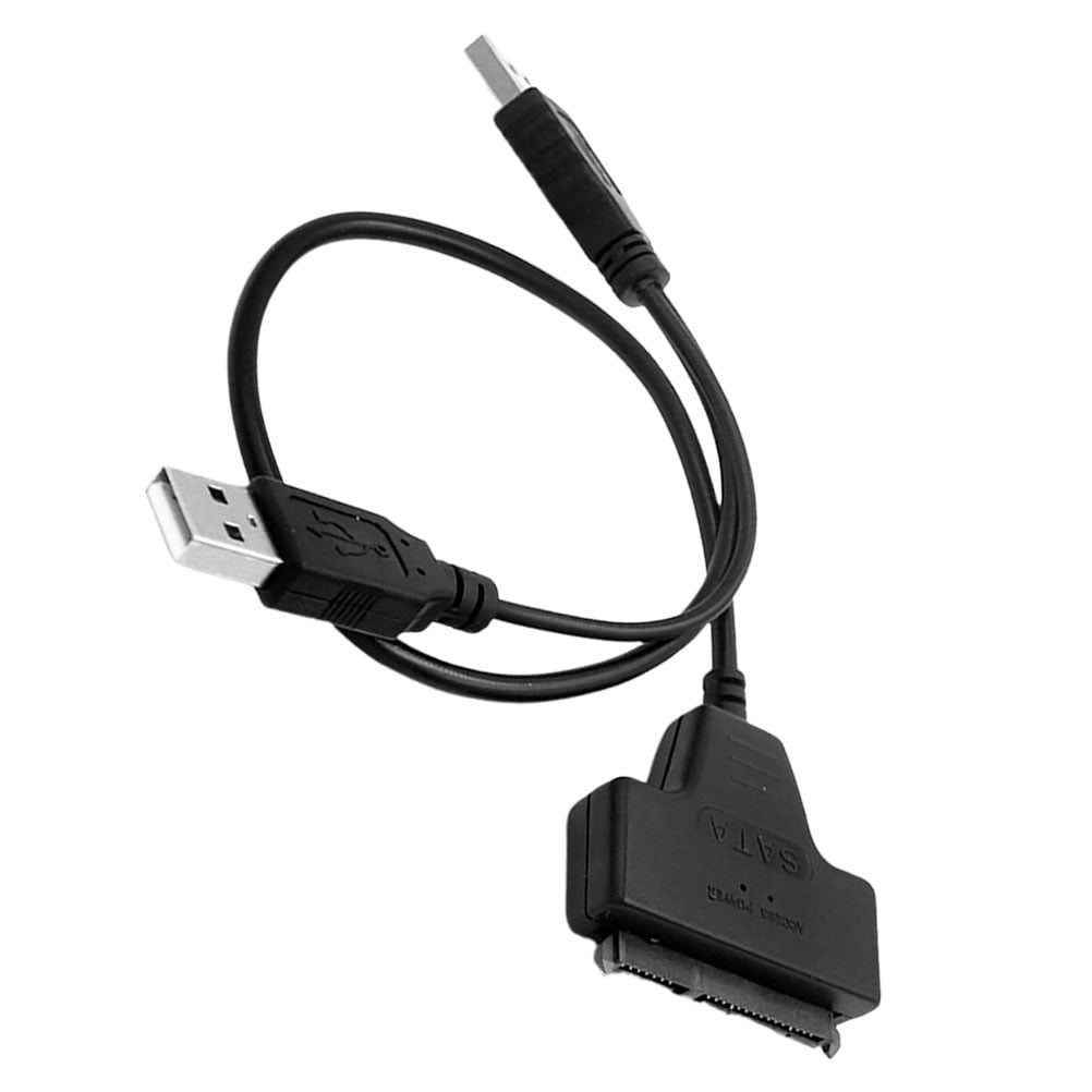 FUEENIRVA Hard Drive Adapter to USB Easy Drive Cable Black Copper 1Pack ...