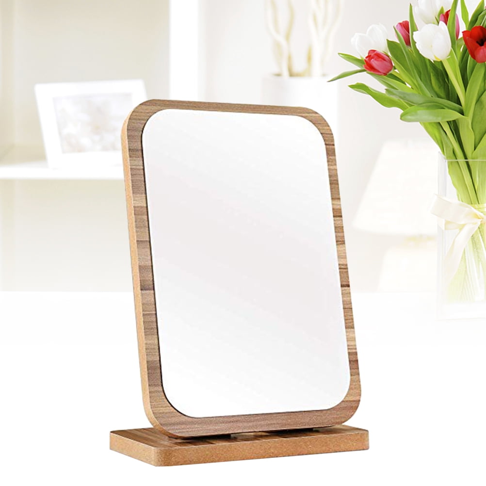 FUEENIRVA 1Set Makeup Mirror For Vanity Rectangular Shape Folding ...