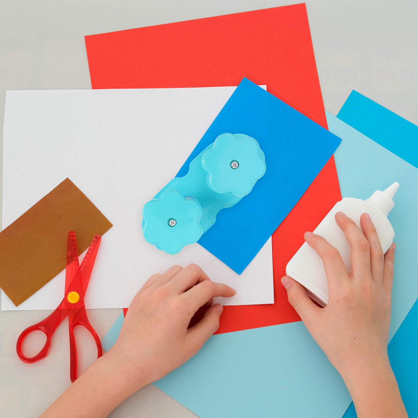 FUEENIRVA 1Set Quilling Craft Paper Curling Device Blue For Paper ...