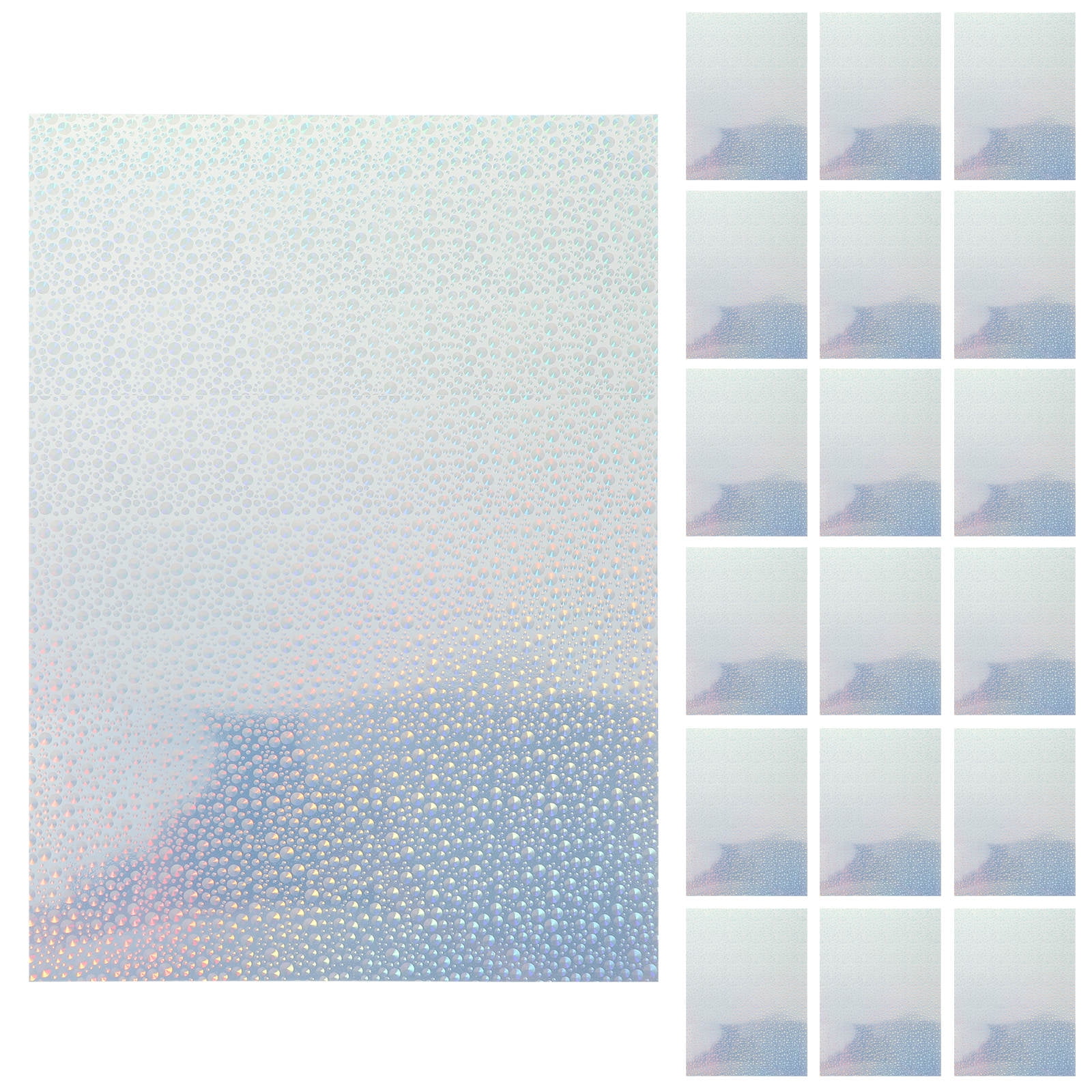 FUEENIRVA Multi Color Printable Sticker Paper for Clear Labels ...