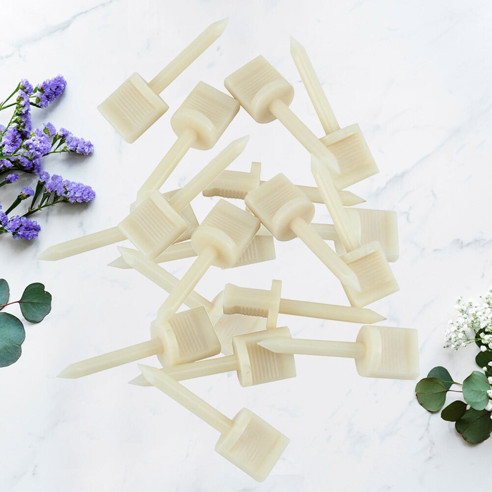 FUEENIRVA 20Pack Beige Cylindrical Target Pin for Archery Lovers 6.5x2 ...