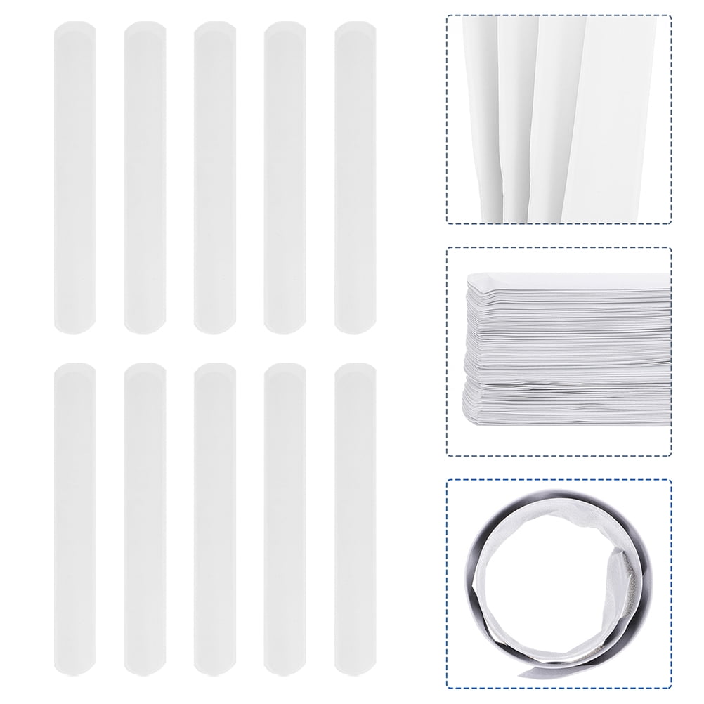 FUEENIRVA 24Pack Childrens Slap Bands White PVC DIY Simple Design ...