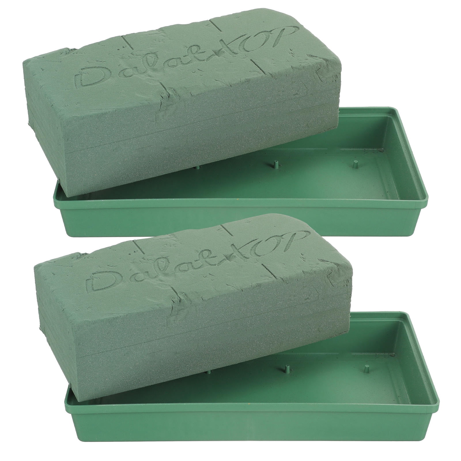 FUEENIRVA Flower Arrangement Blocks Plastic 2Pack 9.43X4.91X2.75in ...