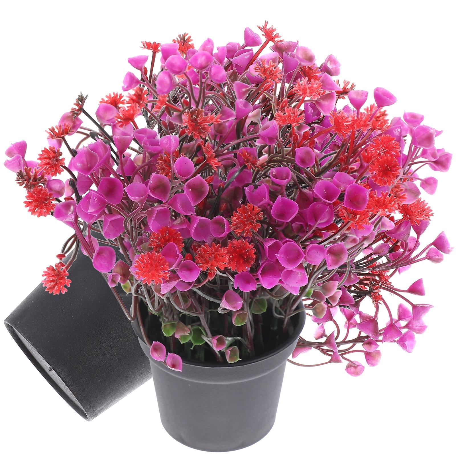 FUEENIRVA 2Pcs Home Artificial Potted Plants with Realistic Design for ...