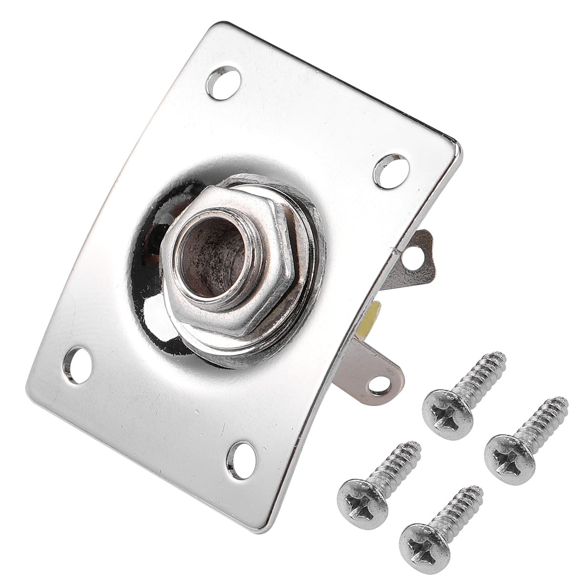 FUEENIRVA Input Jack Plate Socket Guitar Jack Socket Iron 2Pcs ...