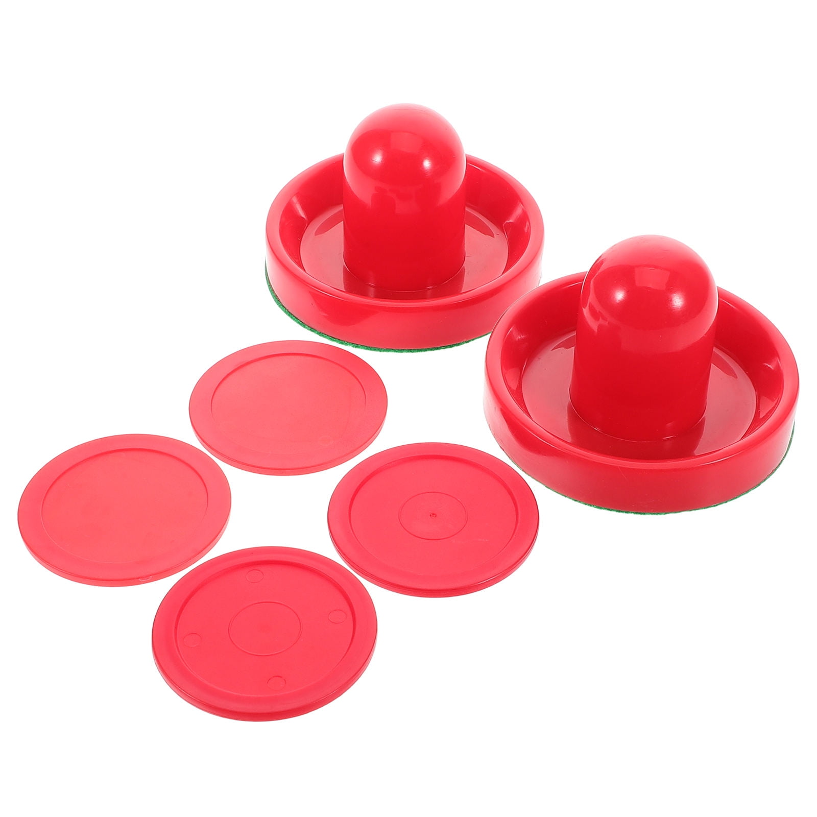 FUEENIRVA 2Pcs Plastic Hockey Pucks for in Red Color and ABS Material ...
