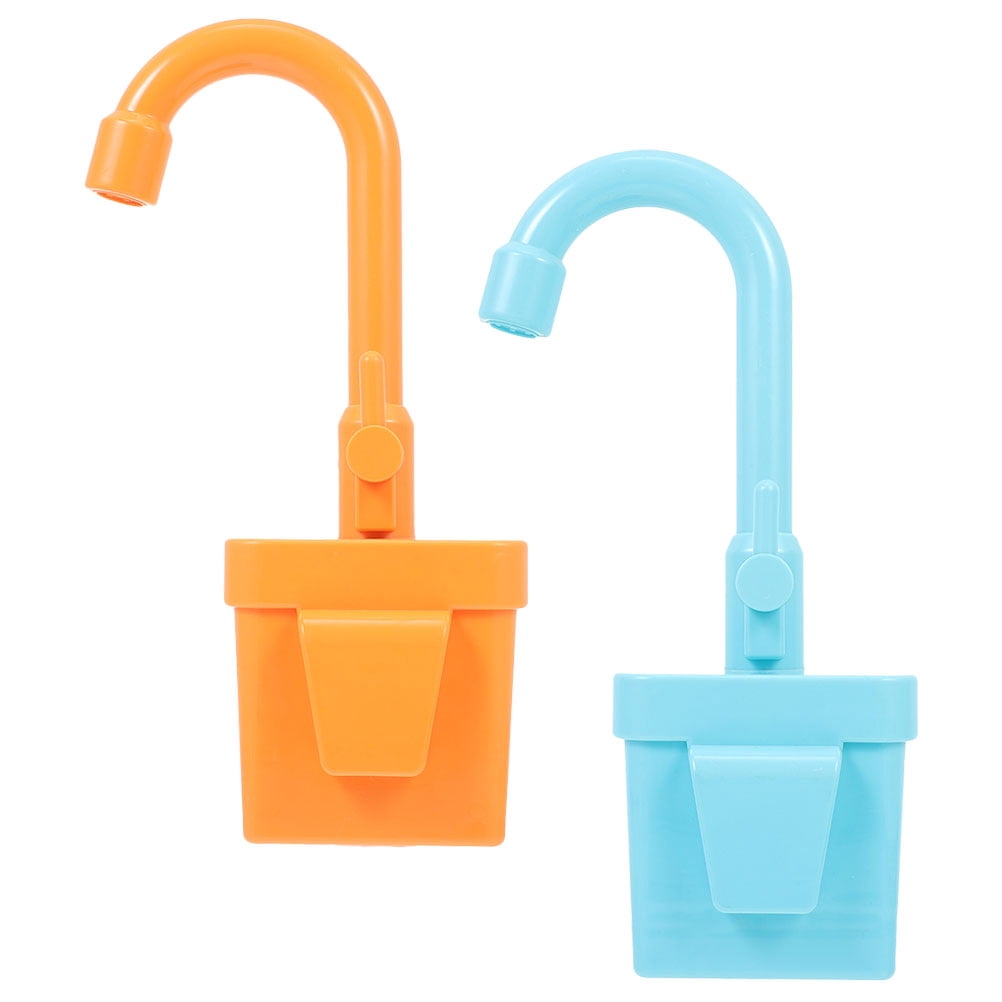 FUEENIRVA 2Set Realistic Appearance Faucet Toy for Kids Pretend Play ...