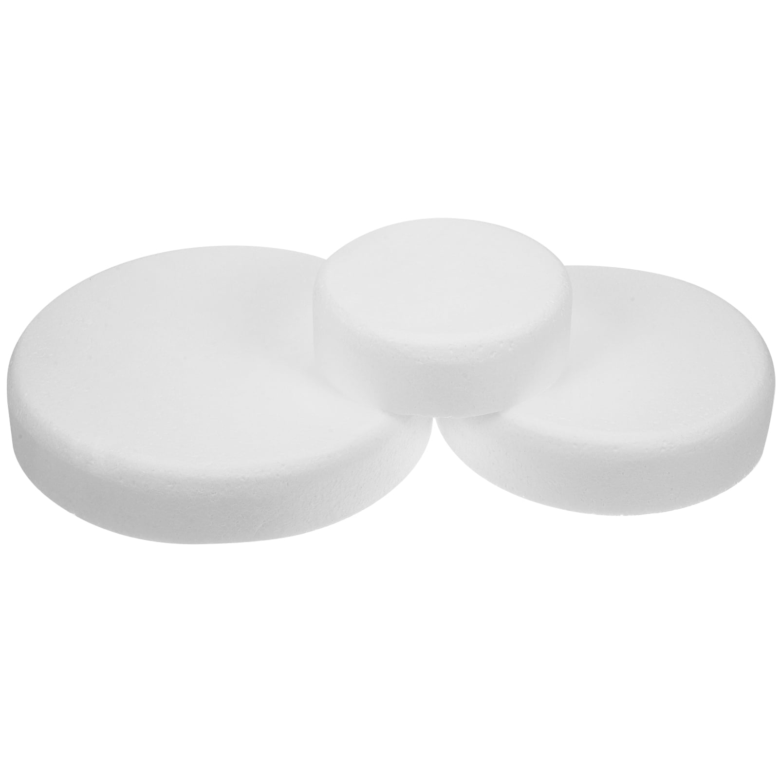FUEENIRVA 3pcs Polystyrene Cake Dummies for Birthday and Wedding DIY ...