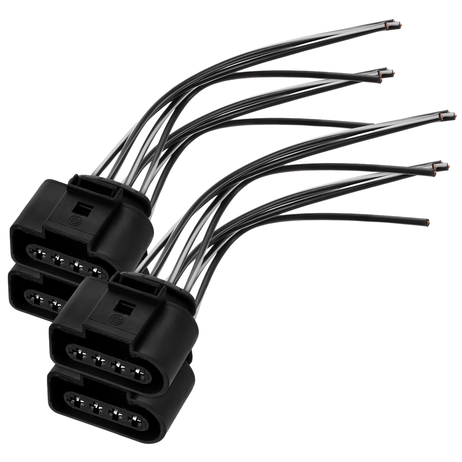 FUEENIRVA 4Pcs Black Plastic Ignition Coil Wire Harness for Stable ...