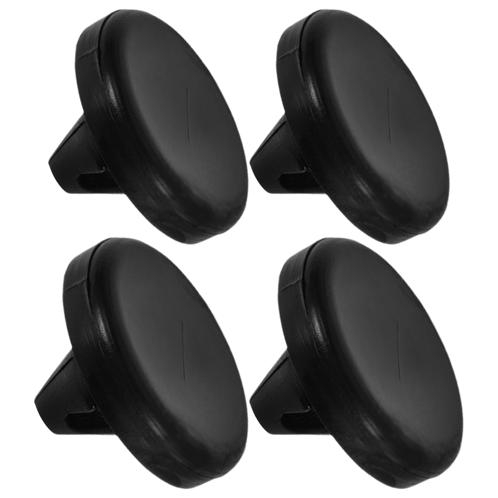 FUEENIRVA 4Set Brake Pedal Stop Pads Rubber Black for Car Repairs and ...