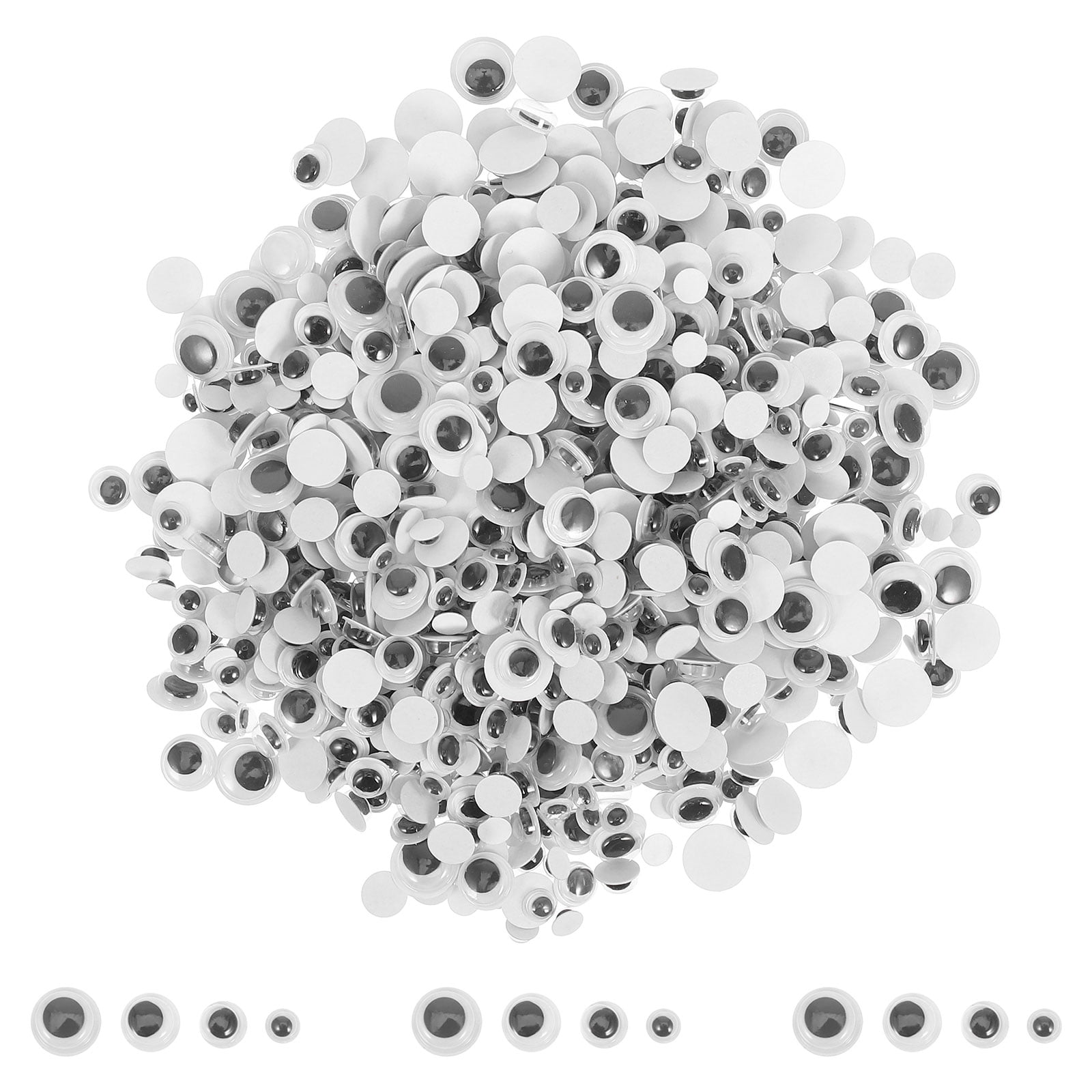 FUEENIRVA 800Pcs Safety Eyes for Crochet Googly Eye Stickers Assorted ...