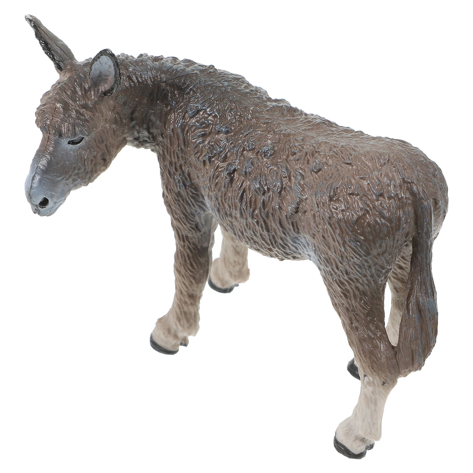 FUEENIRVA Donkey Model Realistic Animal Toy For Educational Use And As ...