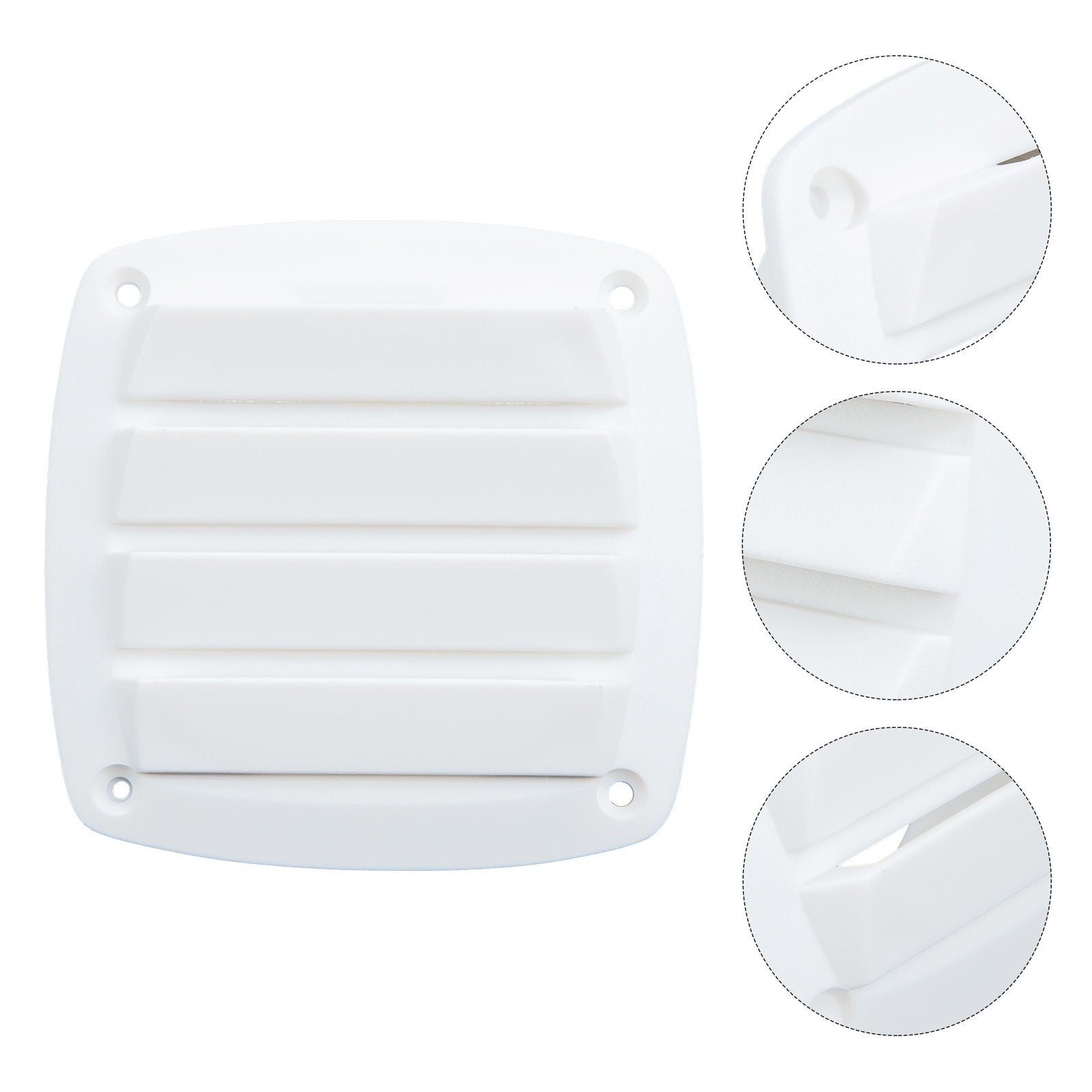 FUEENIRVA Air Intake Vent Cover Vent Grille Nylon White 1Set - Walmart.com