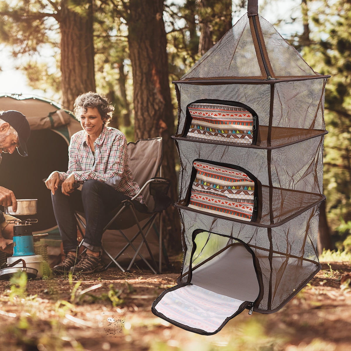 FUEENIRVA Hanging Fishing Net Environmental Friendly Mesh Nylon for ...