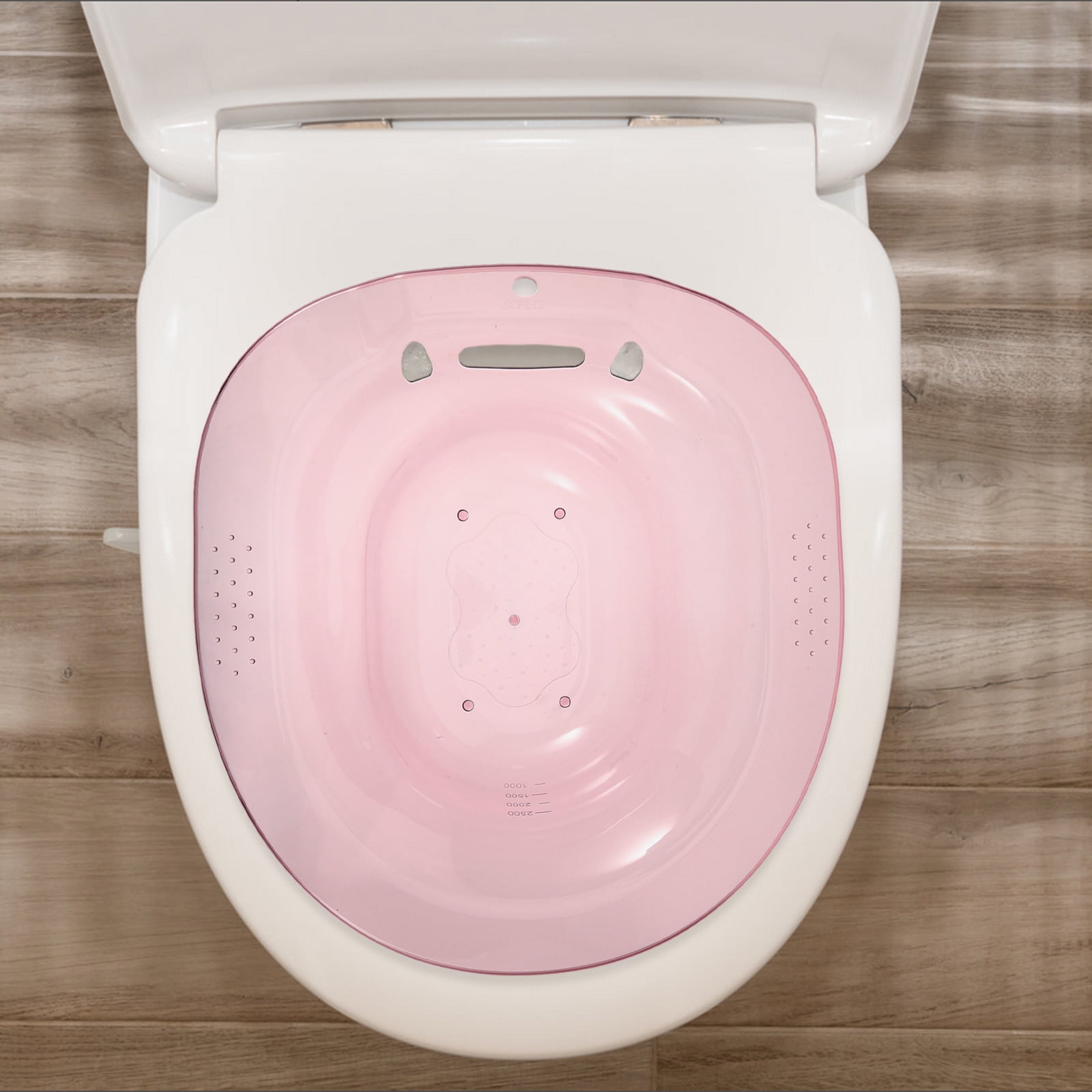 FUEENIRVA Sitz Bath Flusher 1 Piece 39.5X36.5X12Cm Pink - Walmart.com