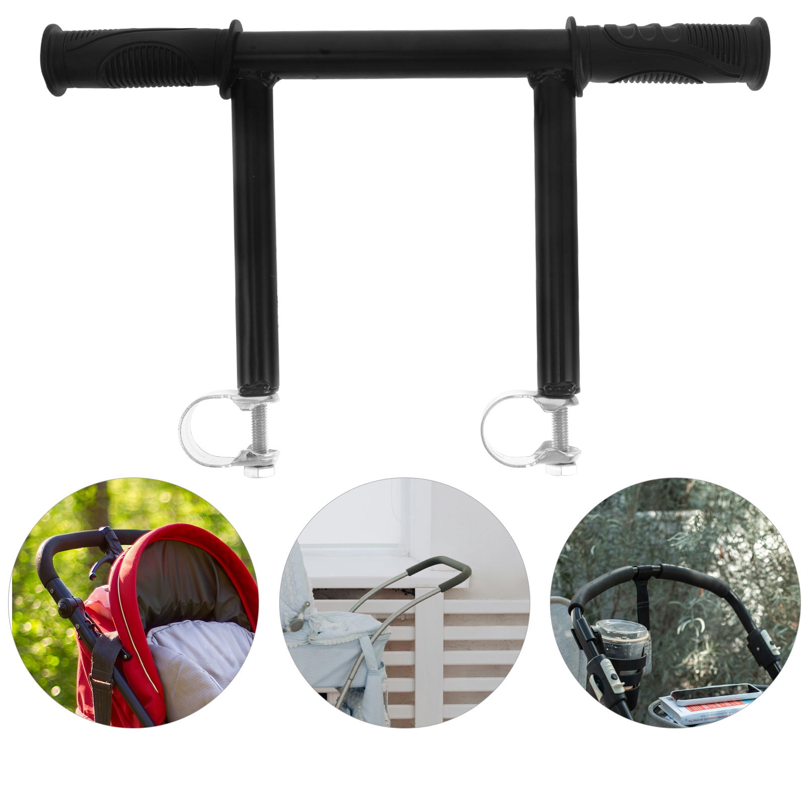 FUEENIRVA Stroller Handle Extender 1Pack Height Adjustment Ergonomic ...