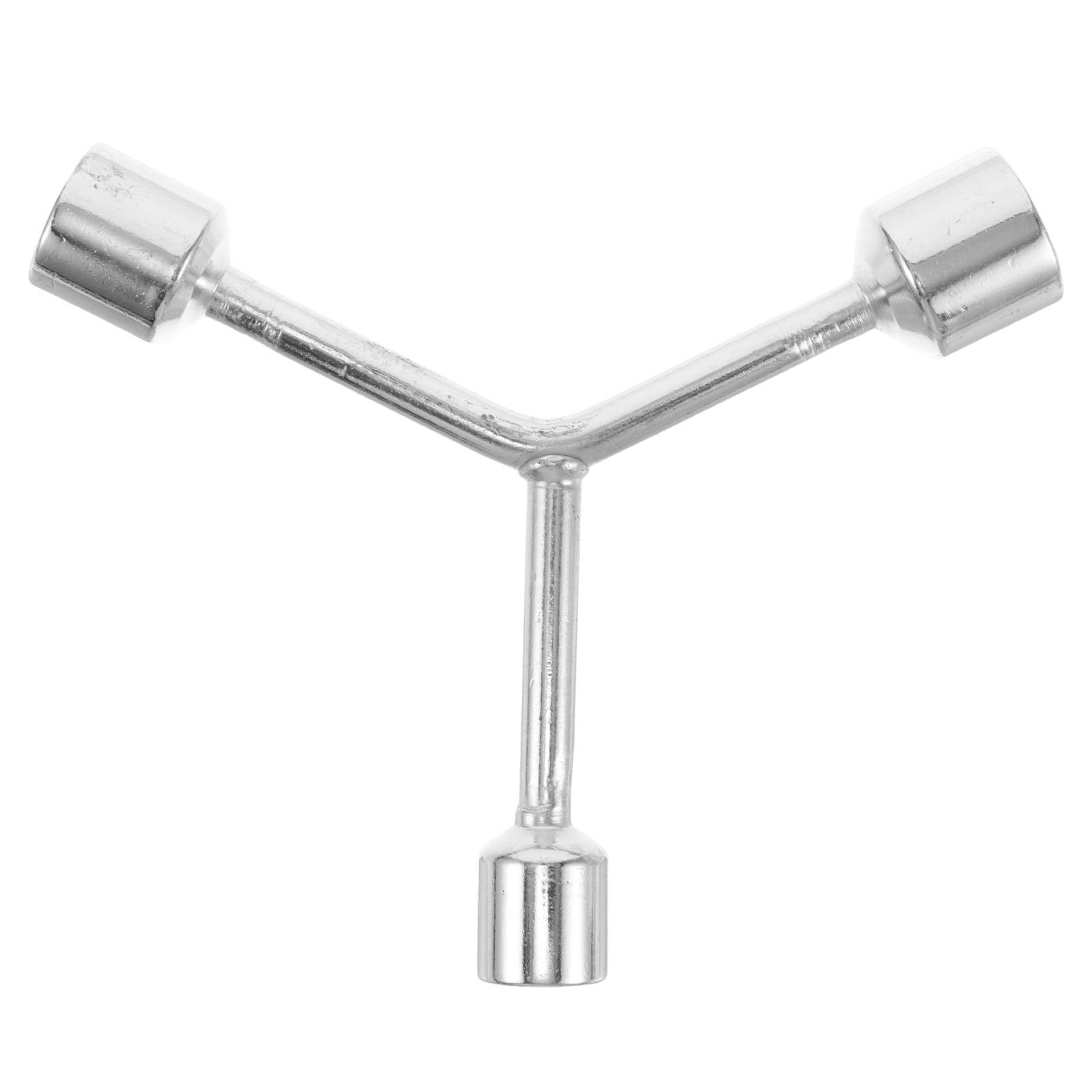 FUEENIRVA Y Shape Socket Wrench 1Pack Silver Cast Iron for Pool Table ...