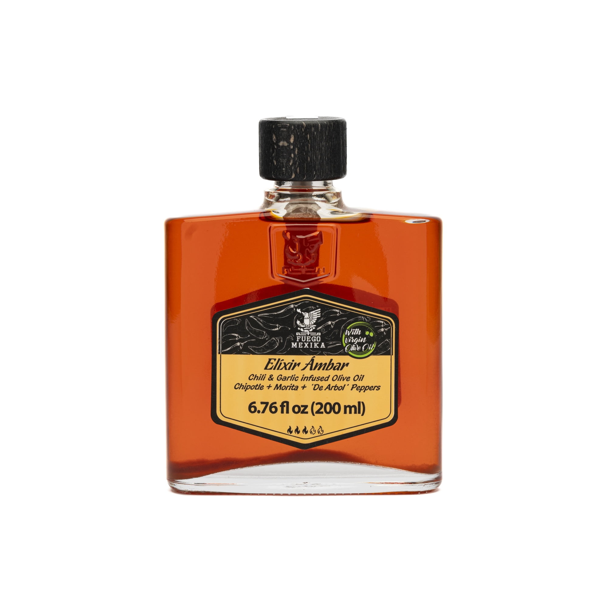 FUEGO MEXIKA | Elixir Ambar - spicy Virgin Olive Oil Infusion with a ...