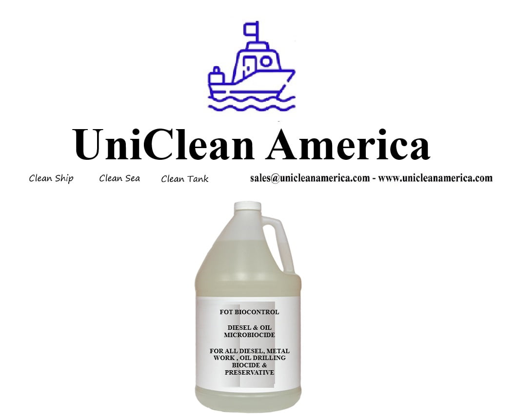 FUEL ADDITIVE & TREATMENT L I UNICLEAN AMERICA MICROBIOCIDE DIESEL ...