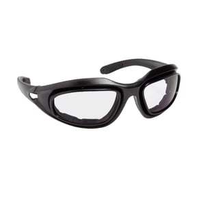 Motorcycle Safety Glasses Padded for Men and Women. Wrap around Wind ...