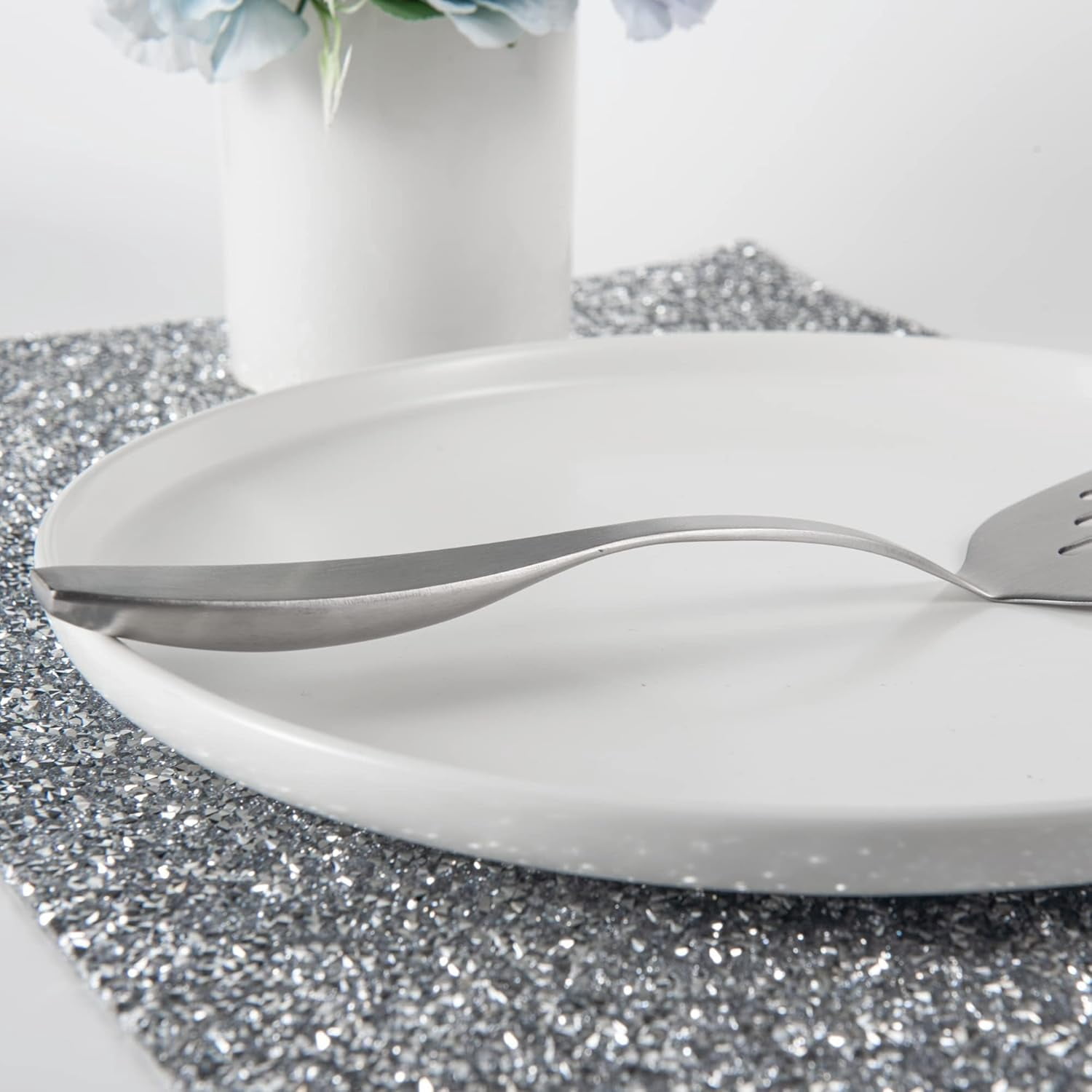 FUGEE-9.5-Inch Small Turner Spatula SUS304 Stainless Steel Slotted ...