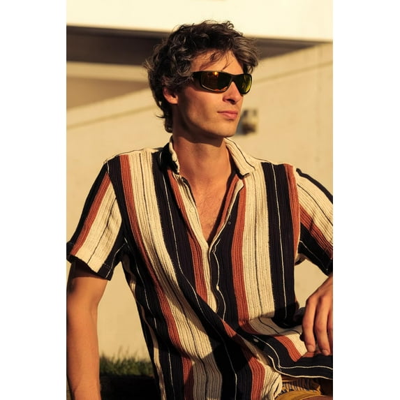 FUGEE-Polarized Sports Sunglasses for Men Lightweight TR90 Frame Sun ...