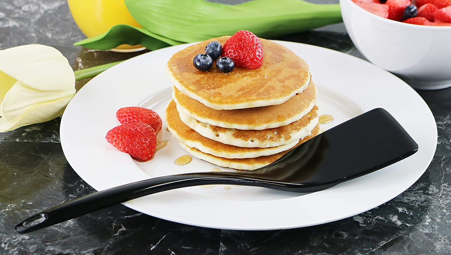 FUGEE-Spatula, Turner for Non-stick pans, Heat Resistant, Flipper, BPA ...