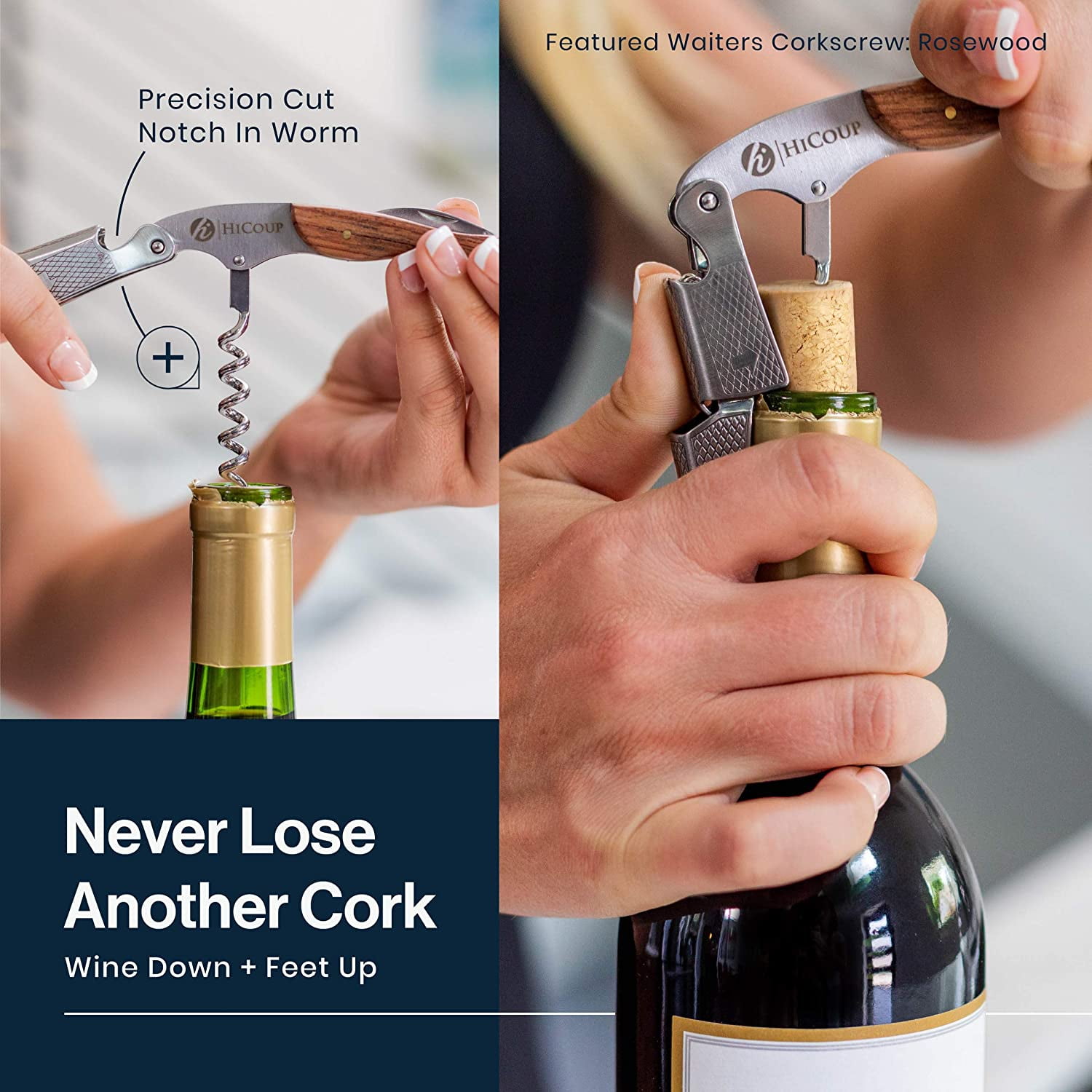 FUGEE-Wine Opener - Professional Corkscrews for Wine Bottles w/Foil ...