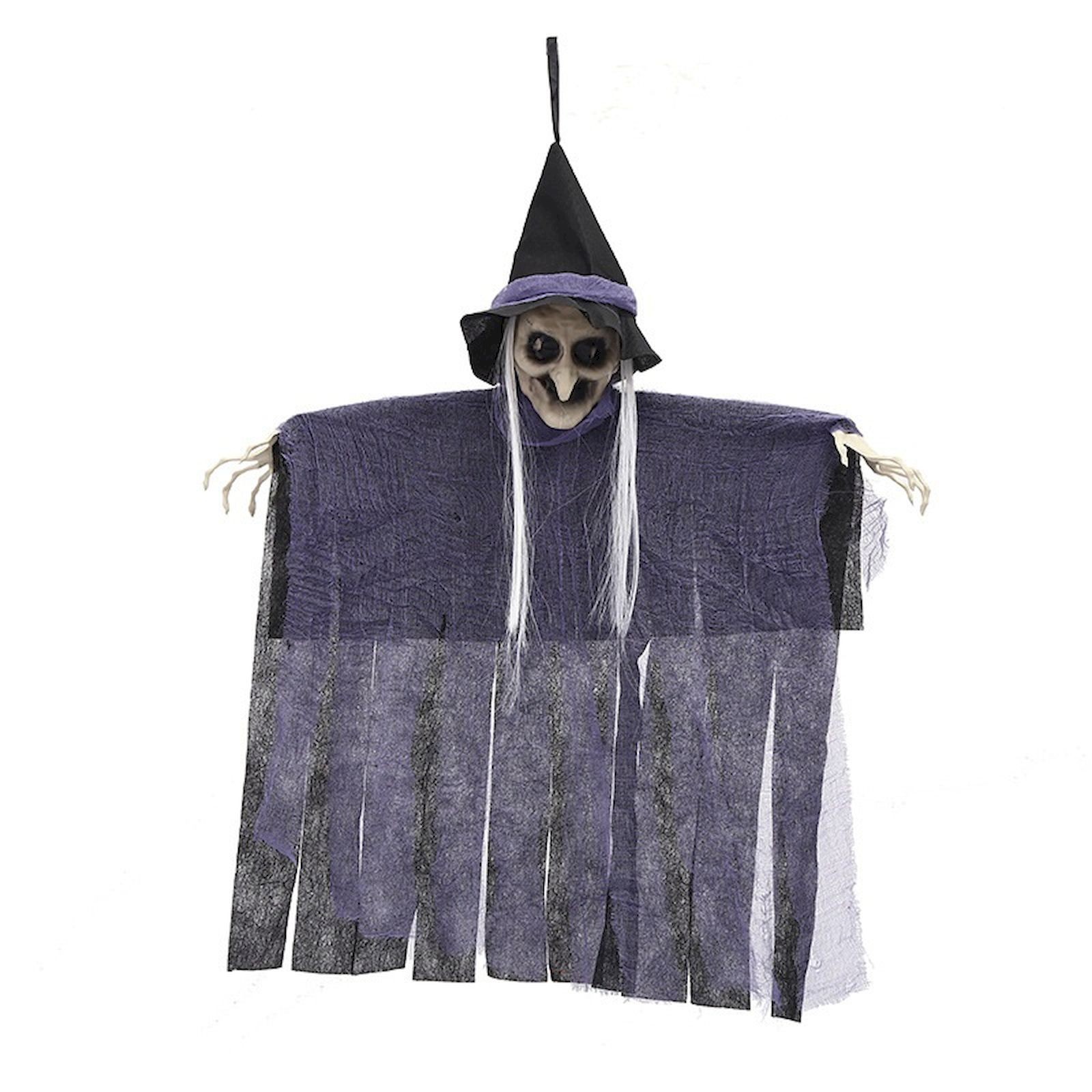 FUGIT Hanging Skeleton Halloween Decorations Halloween Hanging Animated ...