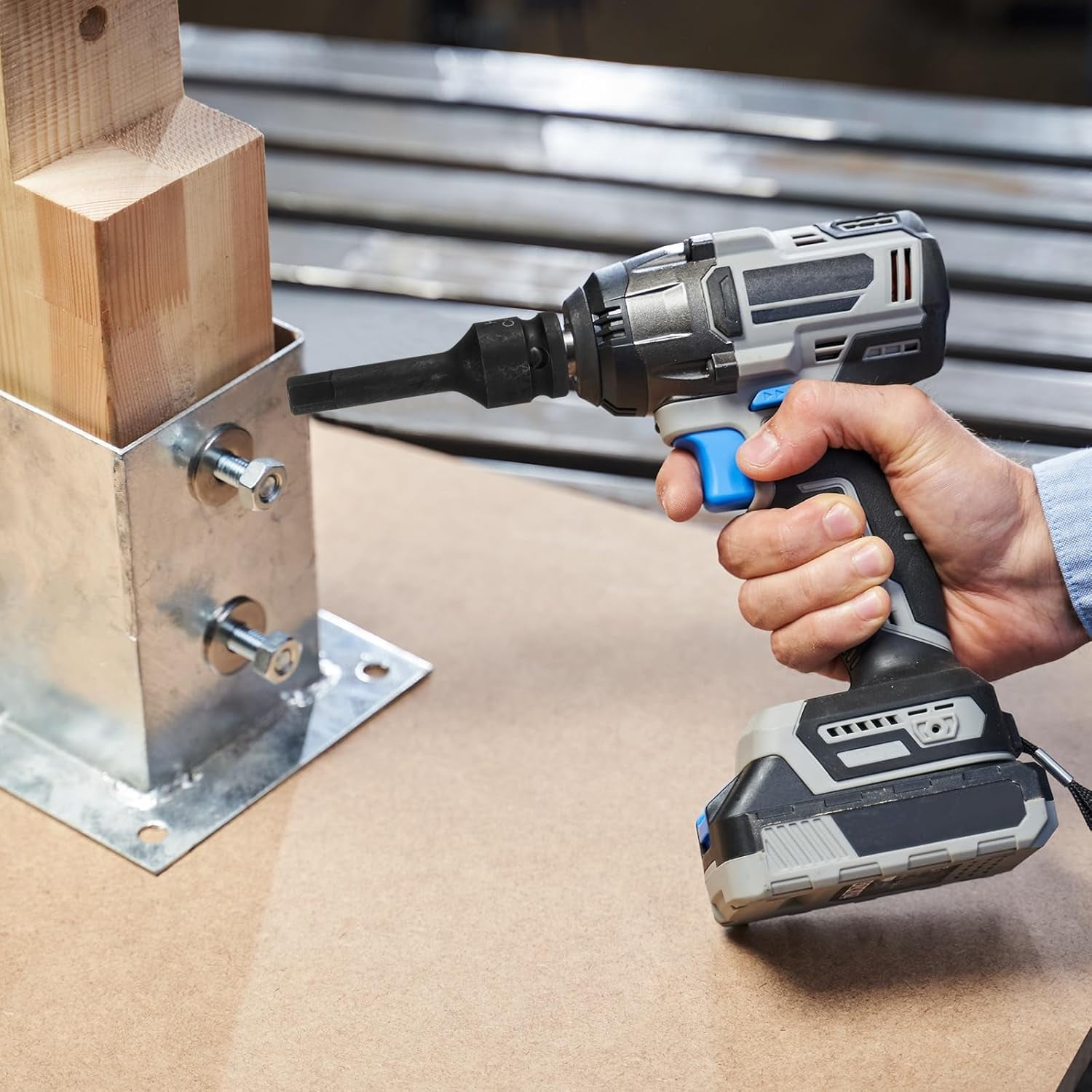 FUGee-1/2" Drive Impact Hex Bit Socket 9/32 Inch SAE CR-MO Steel 6 ...