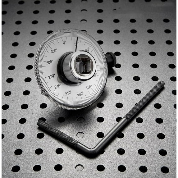 FUGee-1/2 Inch Torque Wrench Angle Gauge Tool, 360° Adjustable 1/2 ...