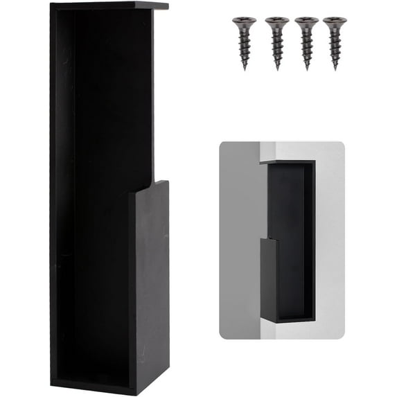 FUGee-1 Pcs Pocket Door Edge Pull, Hidden Handle, Sliding Door Pull ...