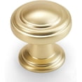 FUGee-10 Pack Brushed Brass Kitchen Cabinet Knobs Gold Drawer Knobs ...