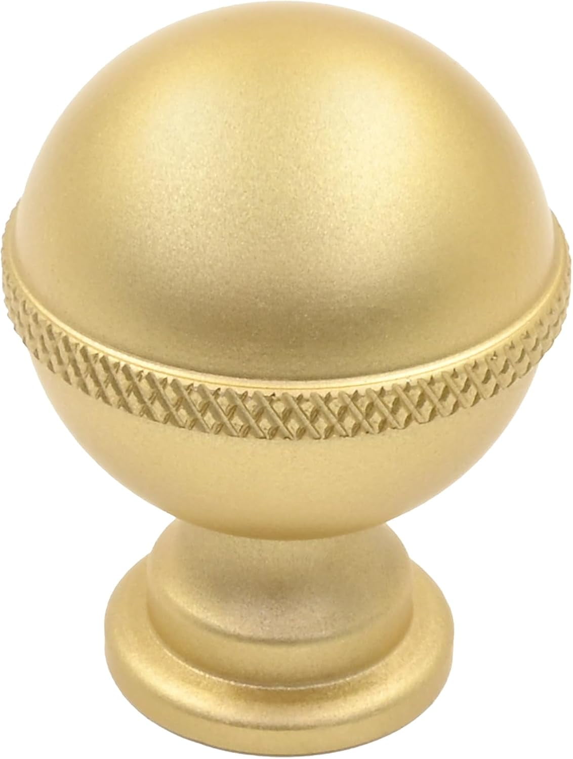 FUGee-10 Pack Brushed Gold Cabinet Knobs, 1-1/4 Inch(30mm) Diameter ...