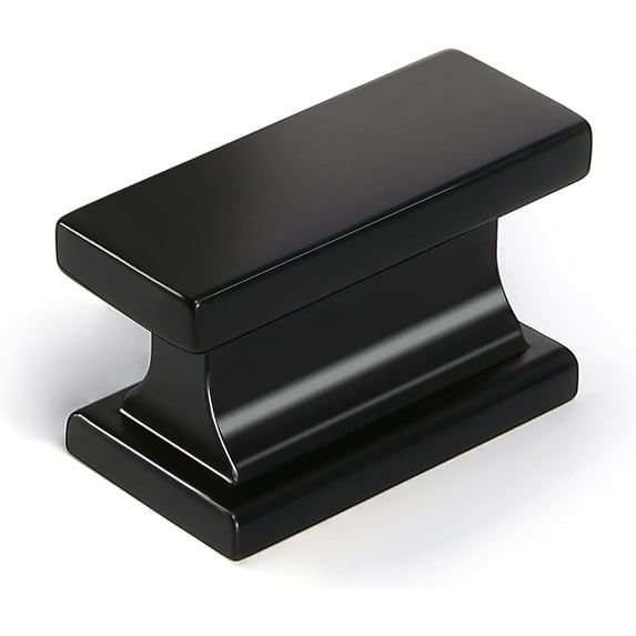 FUGee-10 Pack Drawer Pulls Matte Black Kitchen Cabinet Knobs Solid ...