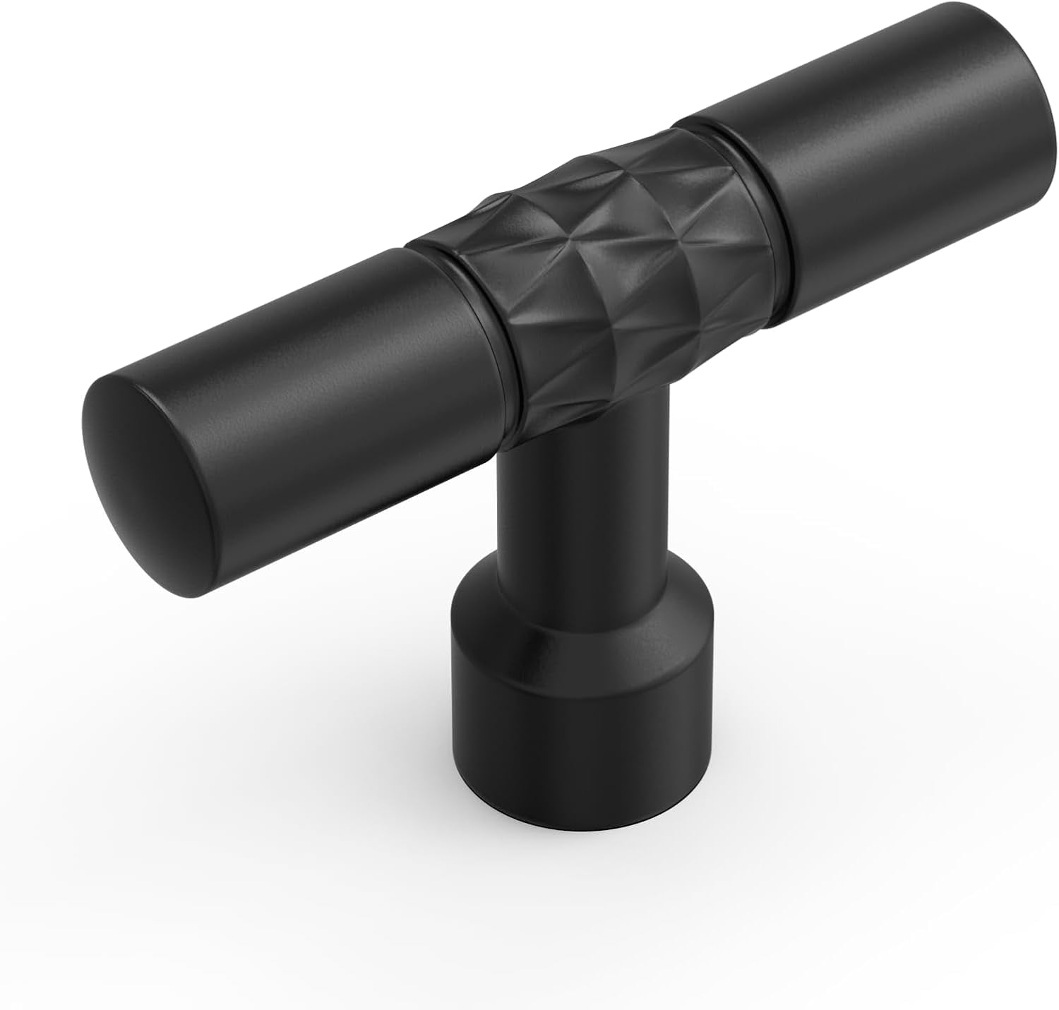 FUGee-10 Pack Matte Black Cabinet Knobs Modern Kitchen Hardware for ...