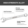 FUGee-17mm Combination Wrench, Industrial Grade Spanners with Chrome ...