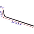 FUGee-2.5mm Hex Key Wrench 3.6" Length L Shaped Ball End Allen Wrench for Bike, Furniture,and ...