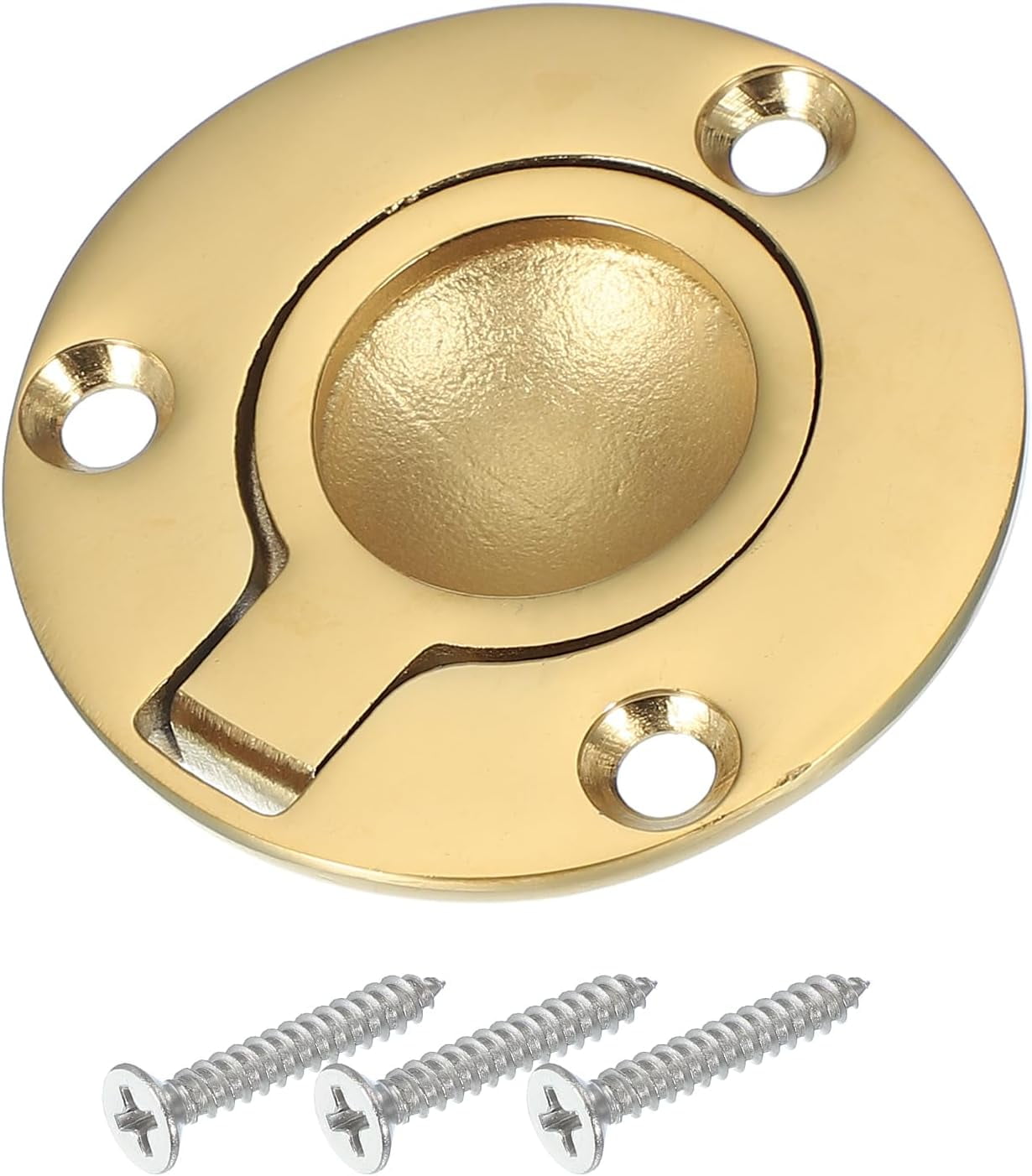 FUGee-2" Flush Pull Ring Handles, 316 Stainless Steel Round Recessed ...