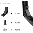 FUGee-20 Sets Heavy Duty 2020 Aluminum Extrusion Corner Bracket 20 ...