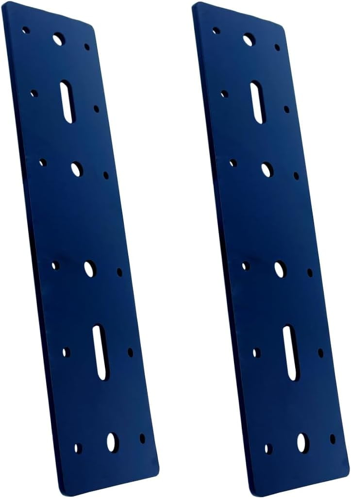 FUGee-2PCS 11" X 3" Straight Steel Flat Plate,Heavy Duty Mending Plate ...