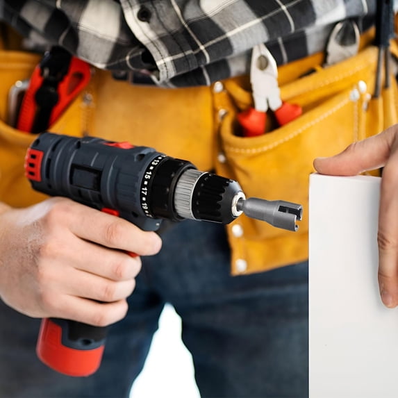 FUGee-2pcs Power Wing Nut Driver, Steel Wing Nut Drill Bit Socket ...