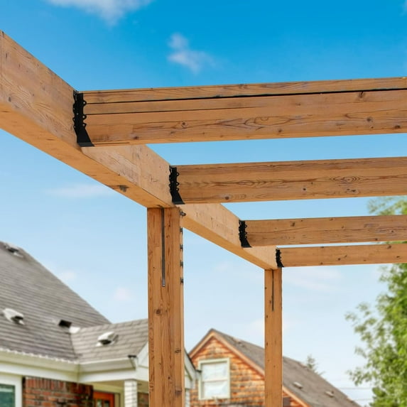 FUGee-2x8 Joist Hanger,32 Pack 20 Gauge Q235B Steel Face Mount Joist ...